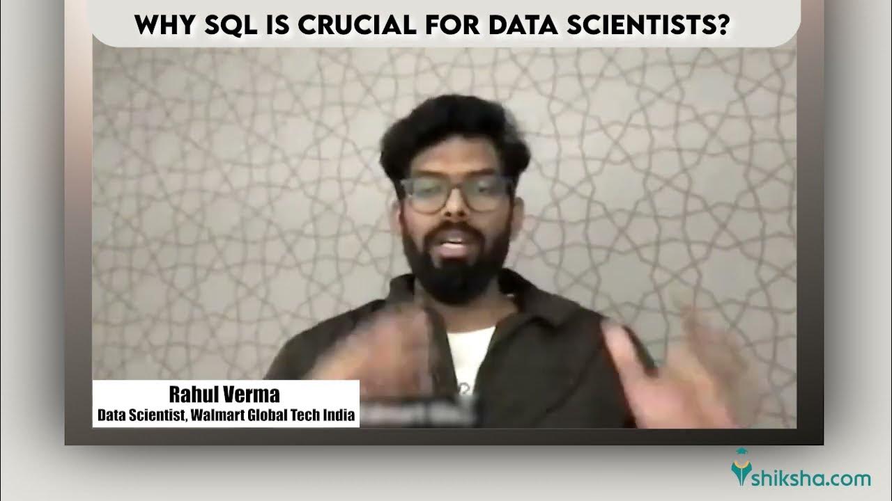 Why SQL is Crucial for Data Scientists? - YouTube