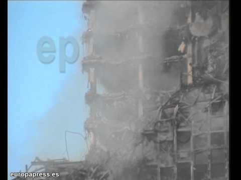 Se cumplen 6 años del incendio del edificio Windsor - YouTube