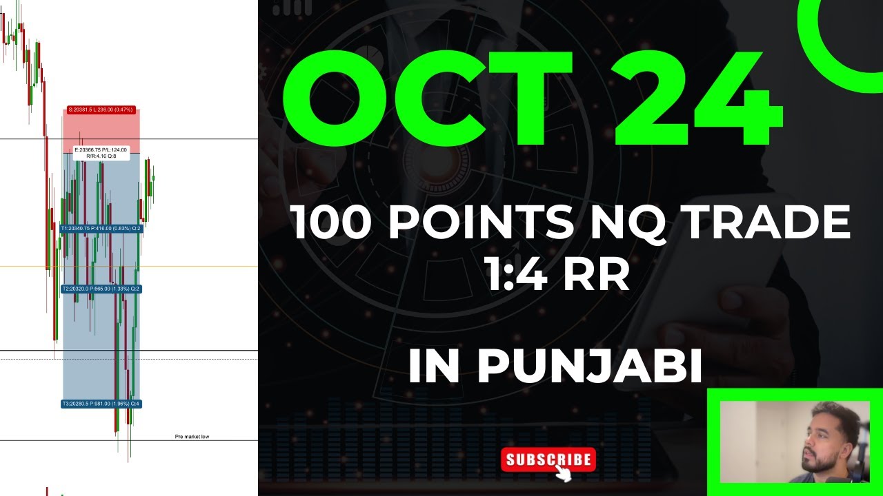 100 Points NQ Trade Recap Oct 24, 2024 | Questions and Discussions | Free Education Daily - YouTube
