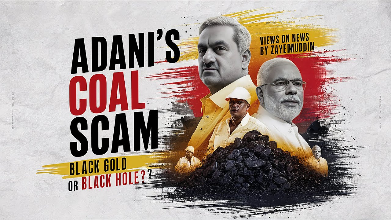 Modi-Adani Coal Scam Exposed | Views on News by Zayeemuddin - YouTube