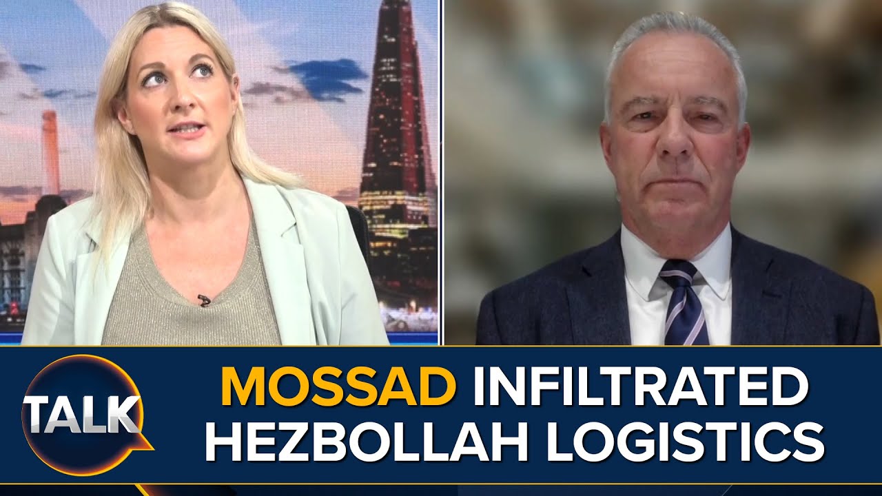 'Mossad Got Inside The Supply Chain' | Israel's Exploding Pager Attack ...