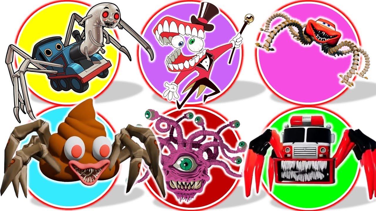 MONSTER VS Gorka, Clown Eater, Train Eater, Megahorn, Police Eater ...