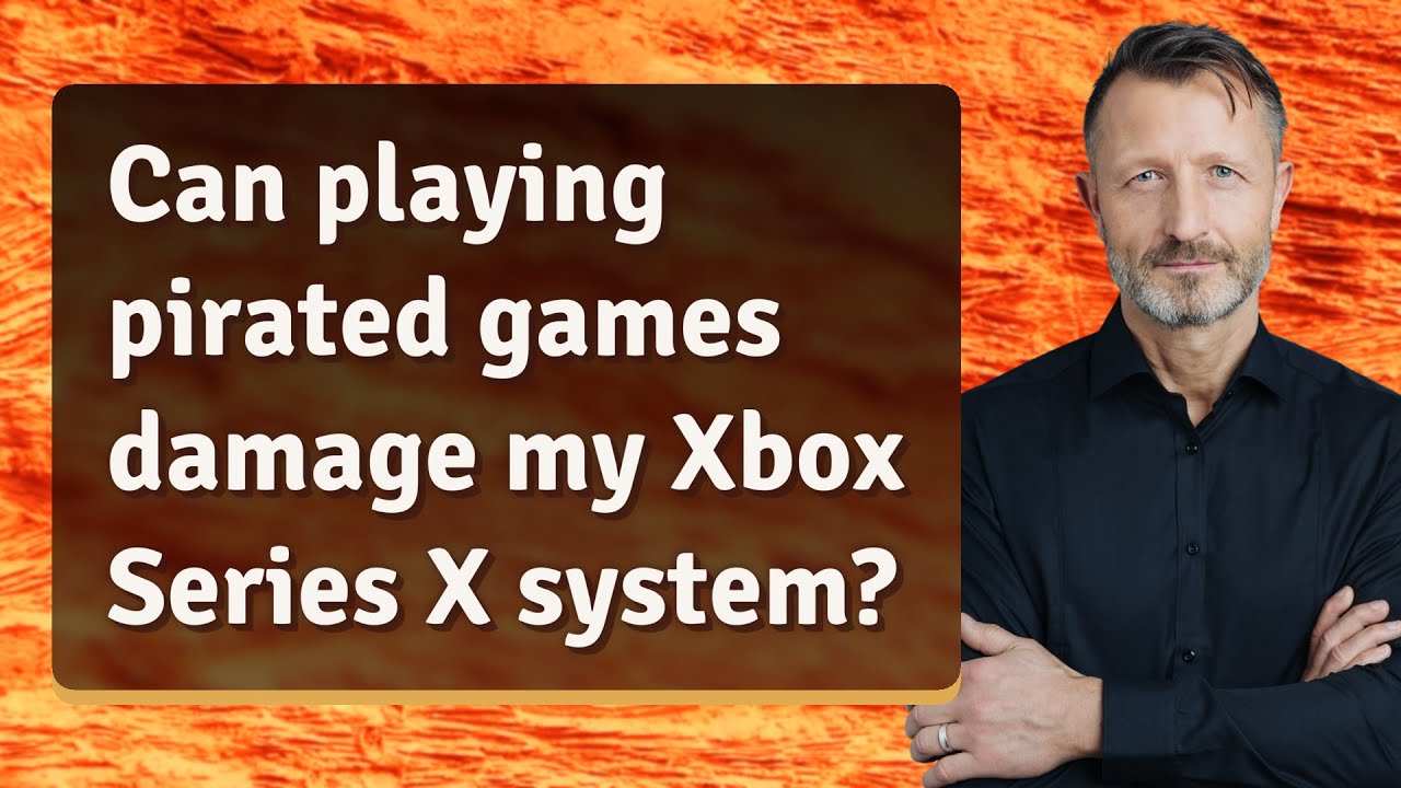 Can playing pirated games damage my Xbox Series X system? - YouTube