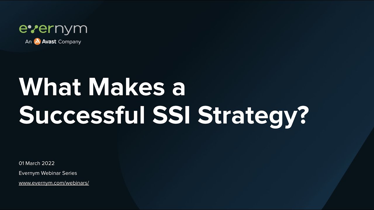 How To Get Started With Self-Sovereign Identity (SSI) - YouTube