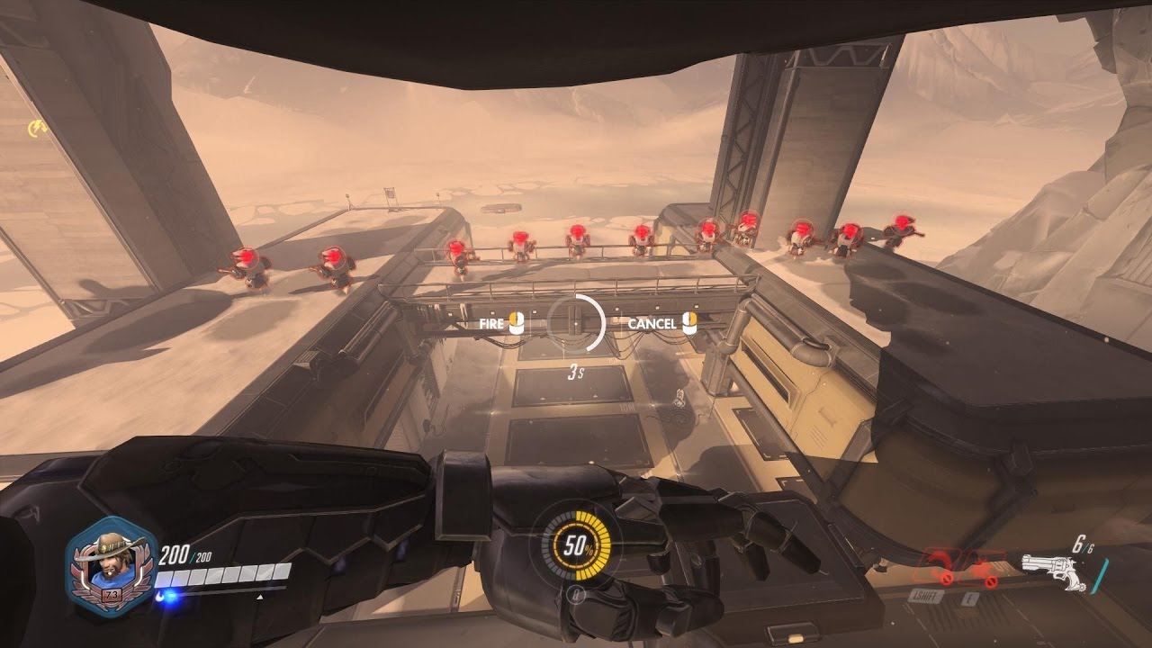 360 Noscope In Overwatch - YouTube