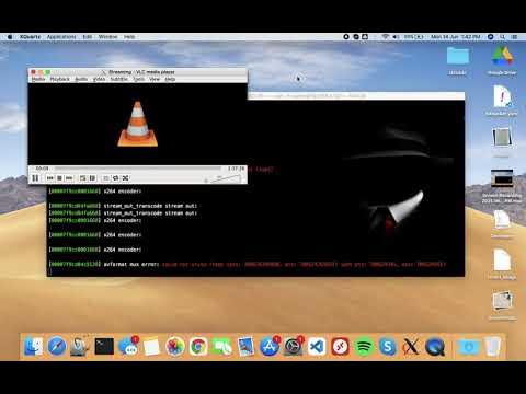 How to create live video streaming server on linux with vlc - YouTube