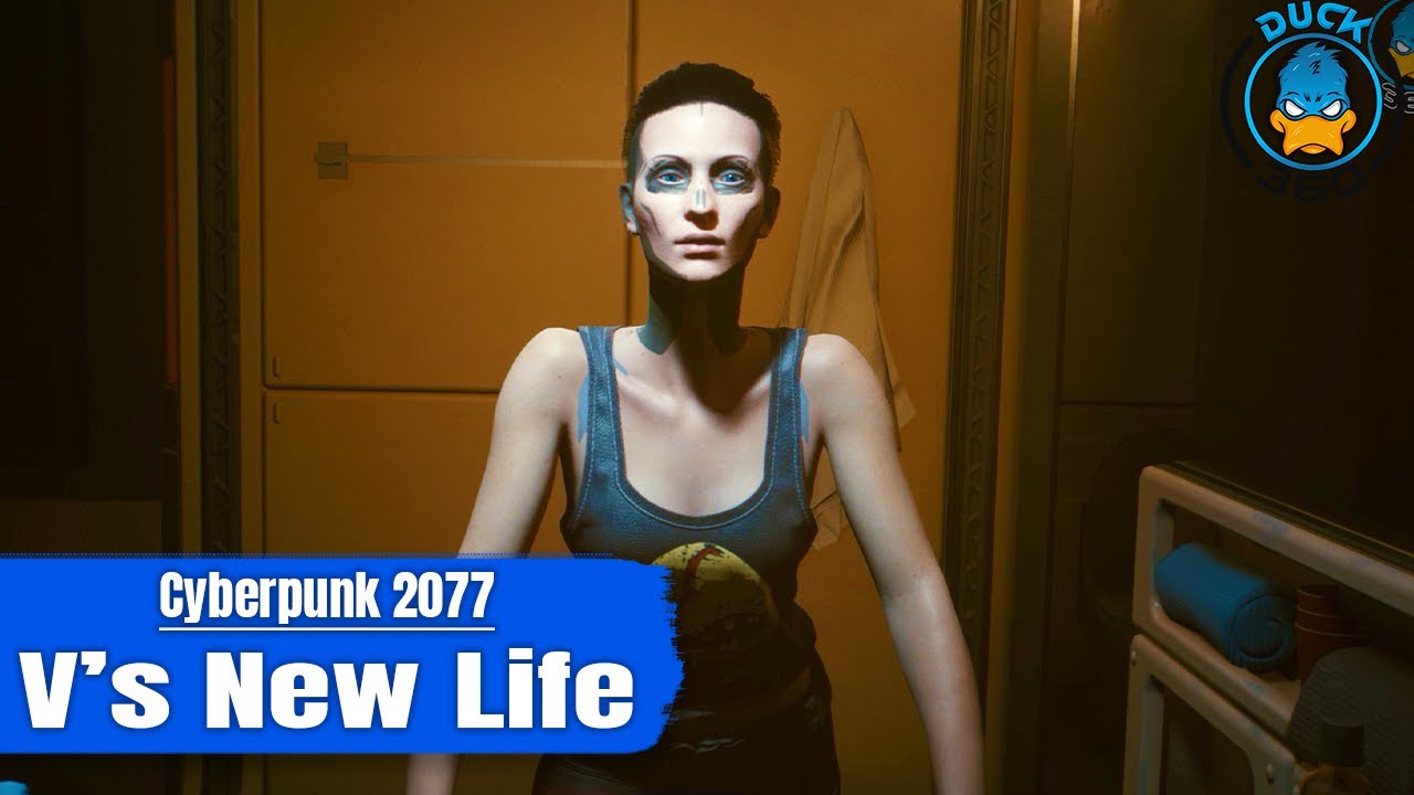 🟡 V's new life scene - Trans gameplay - Cyberpunk 2077 - PC Ultra Max ...