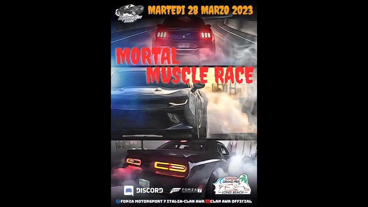 Mortal Muscle Cars - The king American drift - YouTube