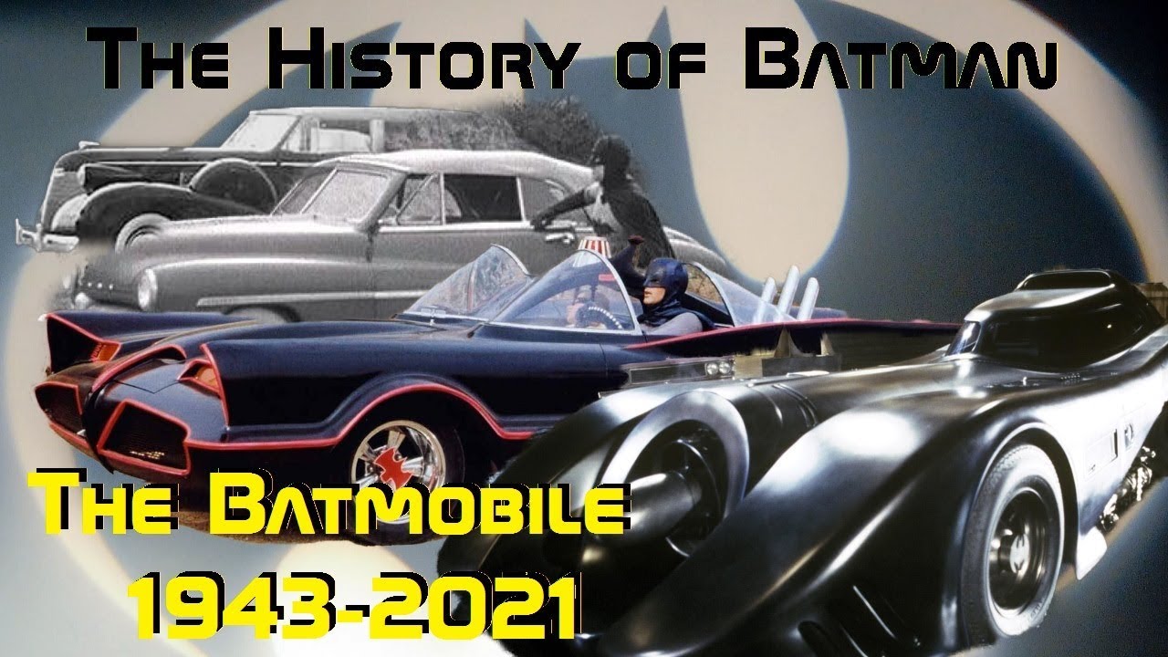 The History of the Batmobile (1943-2021) - YouTube