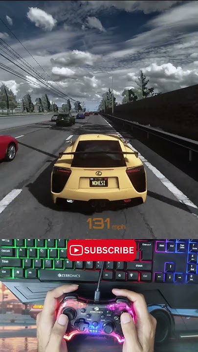 LFA F1 Screams Past AMG Monster - YouTube