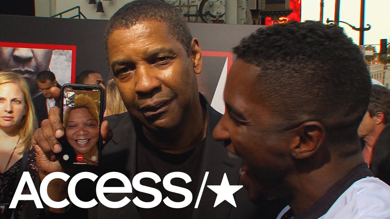 Denzel Washington Surprises Access' Scott Evans' Mom On FaceTime ...