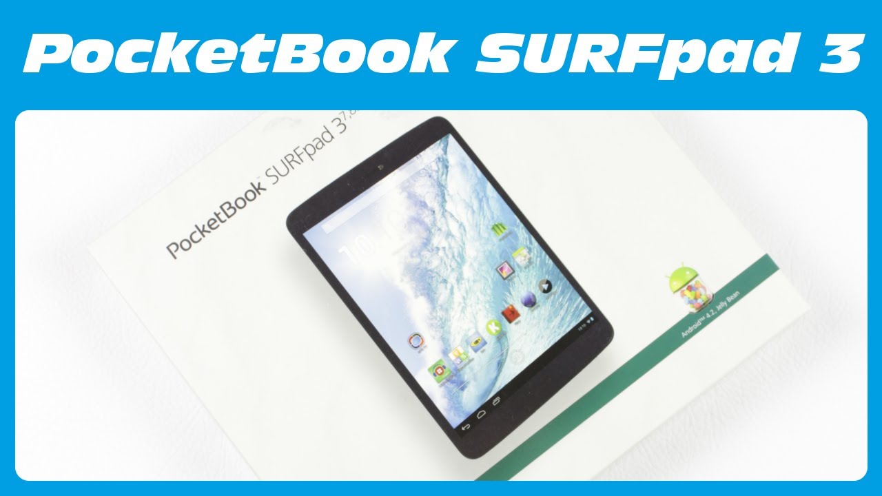 PocketBook SURFpad 3 (7,85) (Android 4.2.2 Tablet PC) Unboxing ...