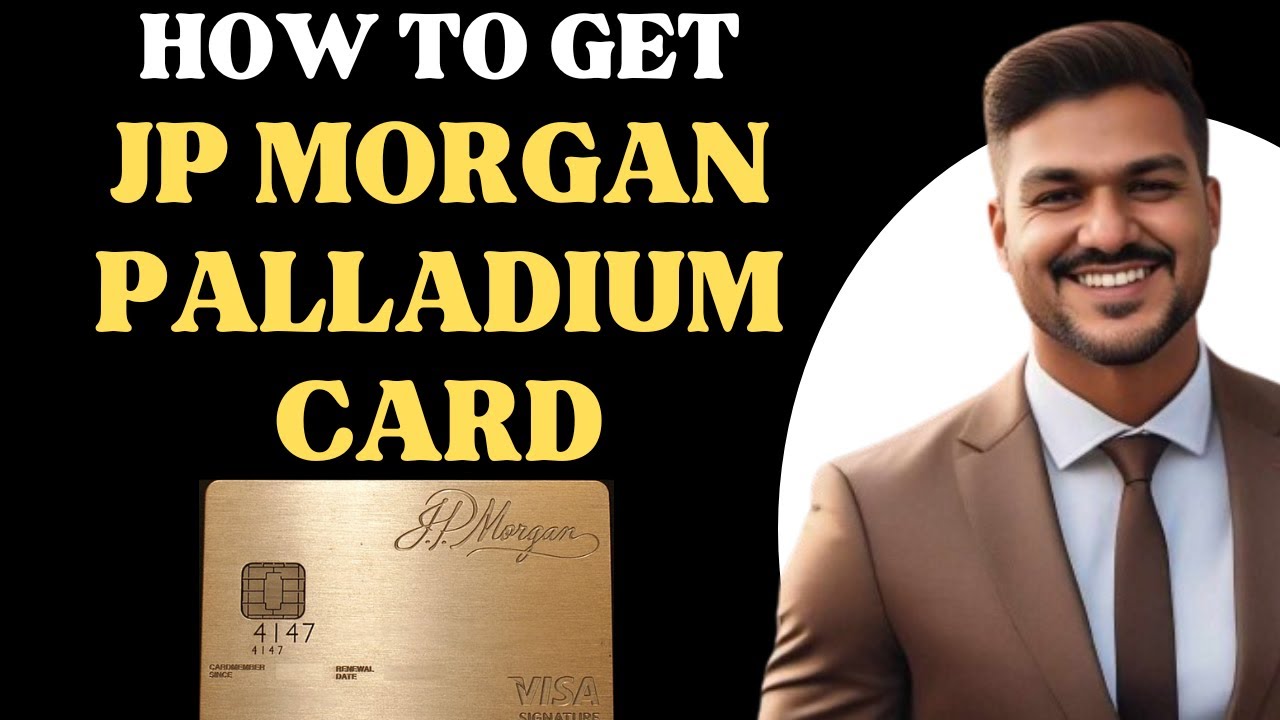 How to get JPMorgan palladium card l Double Z - YouTube