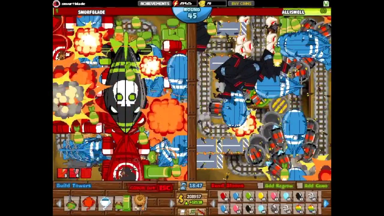 BTD Battles: Stalling a ZOMG! - YouTube