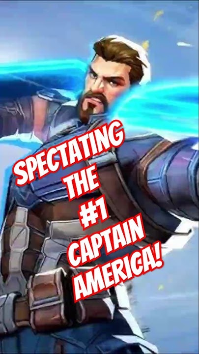 SPECTATING The #1 CAPTAIN AMERICA Player In Marvel Rivals! 🤯 - YouTube