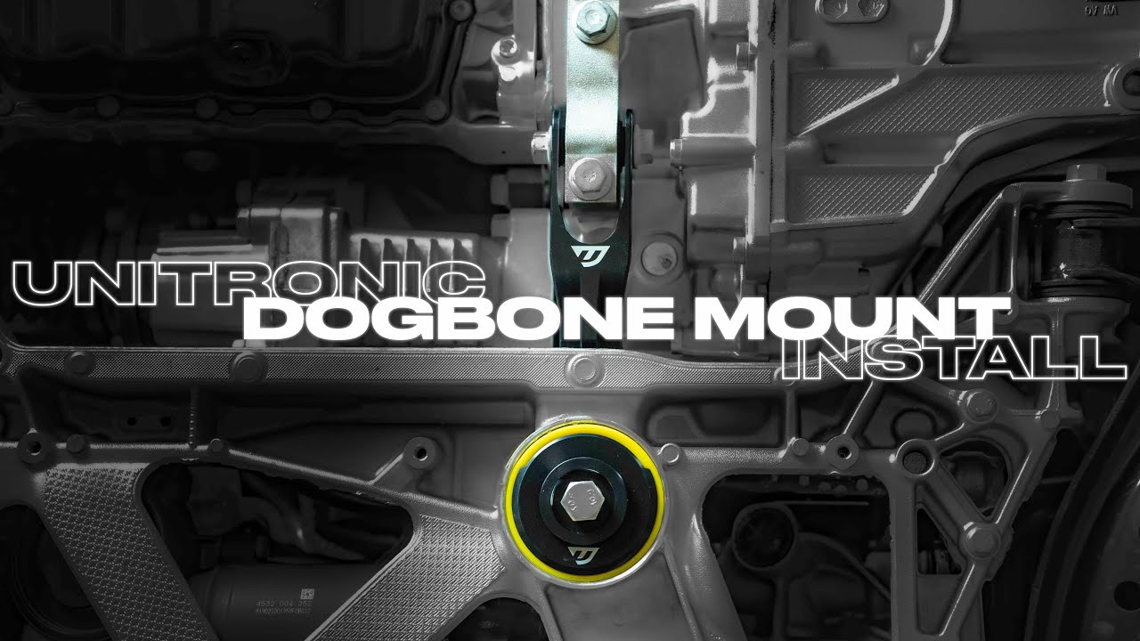 MK8 Golf R Unitronic Dogbone Mount Install // BMP Tuning - YouTube