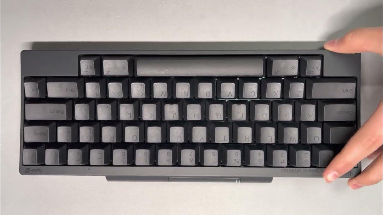 HHKB ASMR. - YouTube