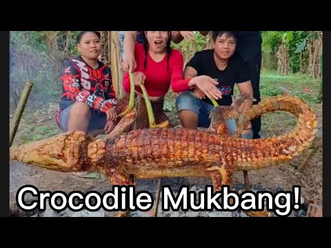 Ms Jin Su Crocodile Mukbang! #mukbang #yummyfoods - YouTube
