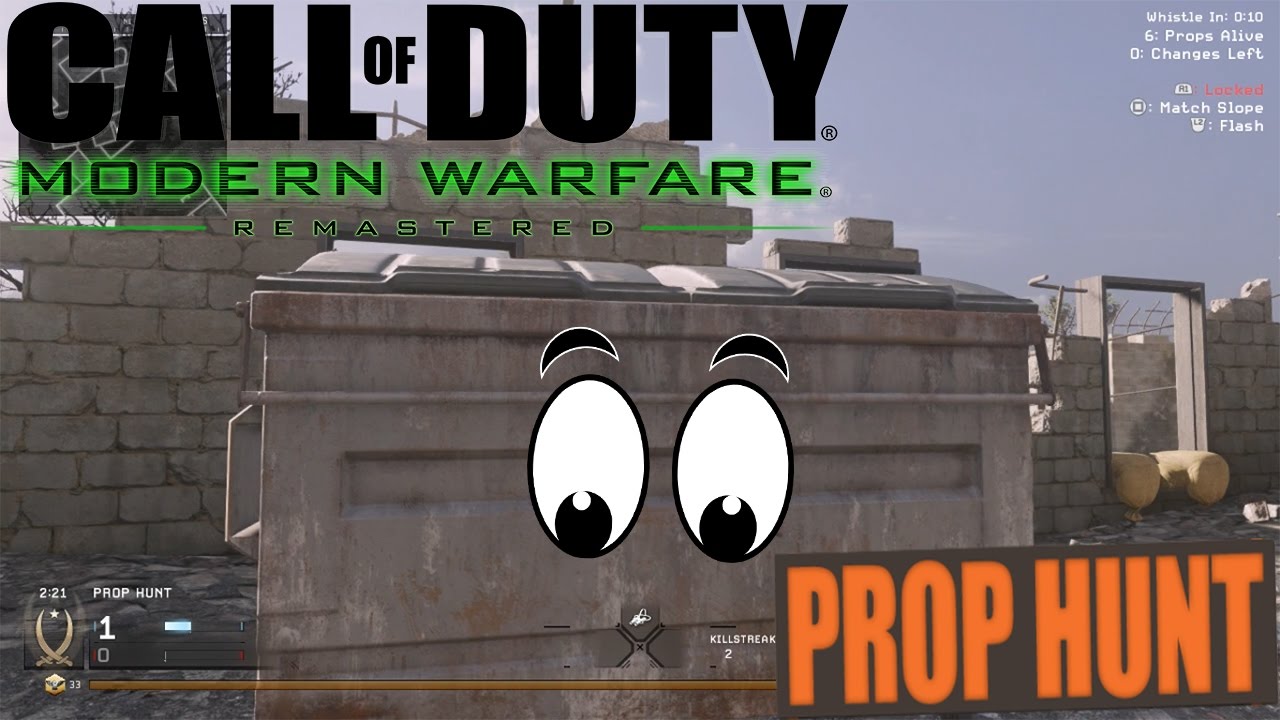 Call Of Duty: Modern Warfare Remastered - PROP HUNT - YouTube
