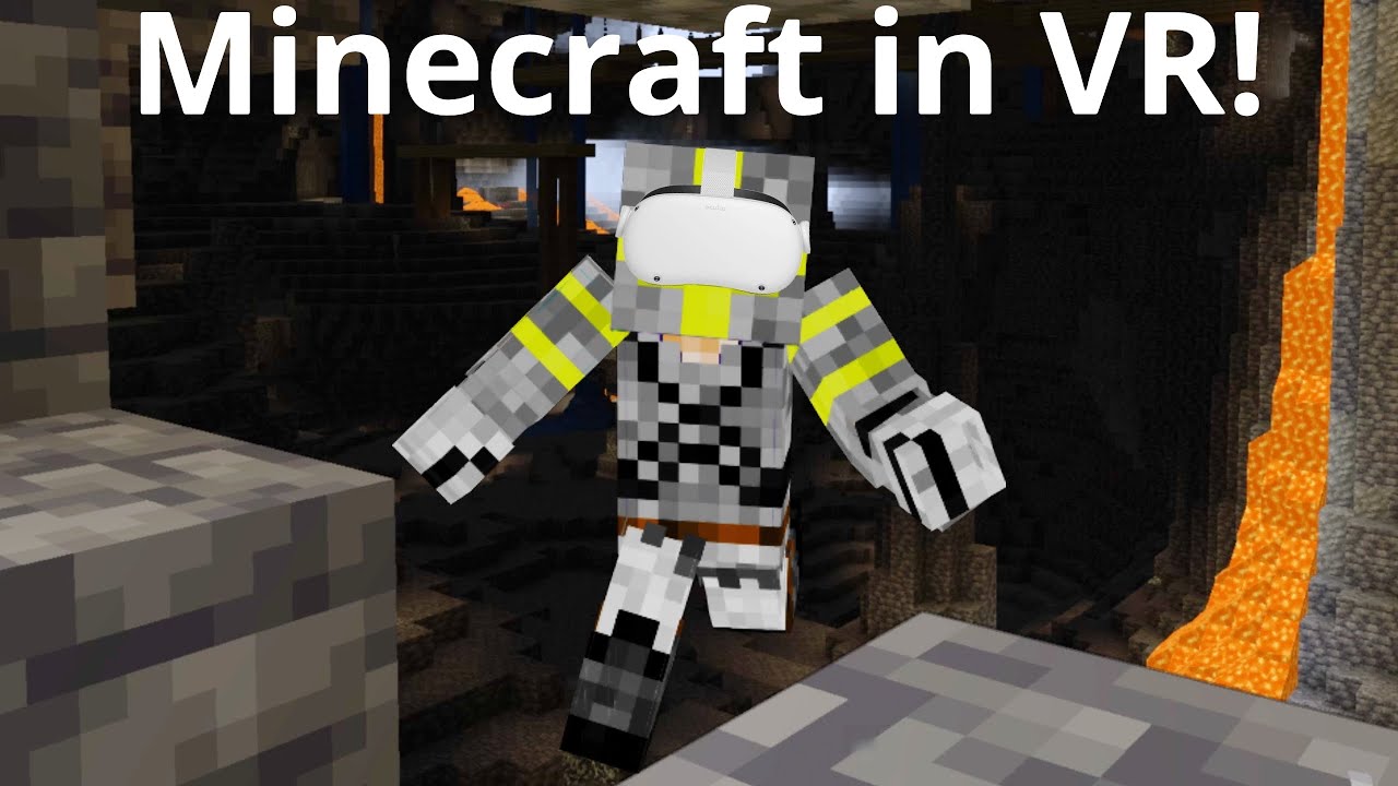 Playing Minecraft in VR for the first time! | ft@SoursauceYT ...