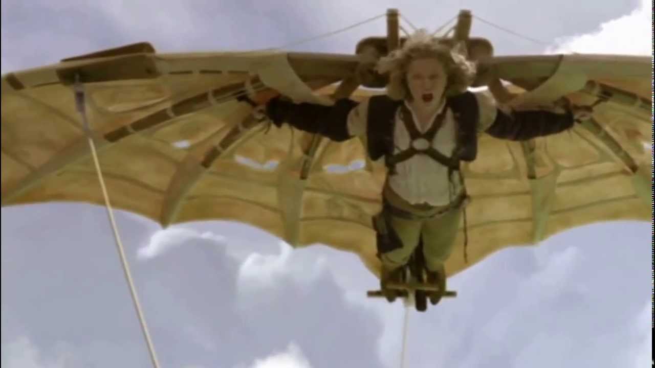 Da Vinci's flying machine - YouTube