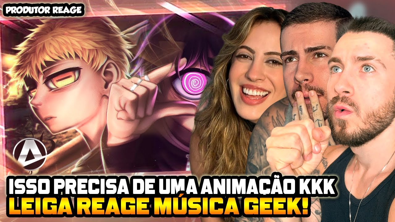 LEIGA REAGE ♪ Noah e Kaleb (Sense Life) | Parceria Formada | AniRap e ...