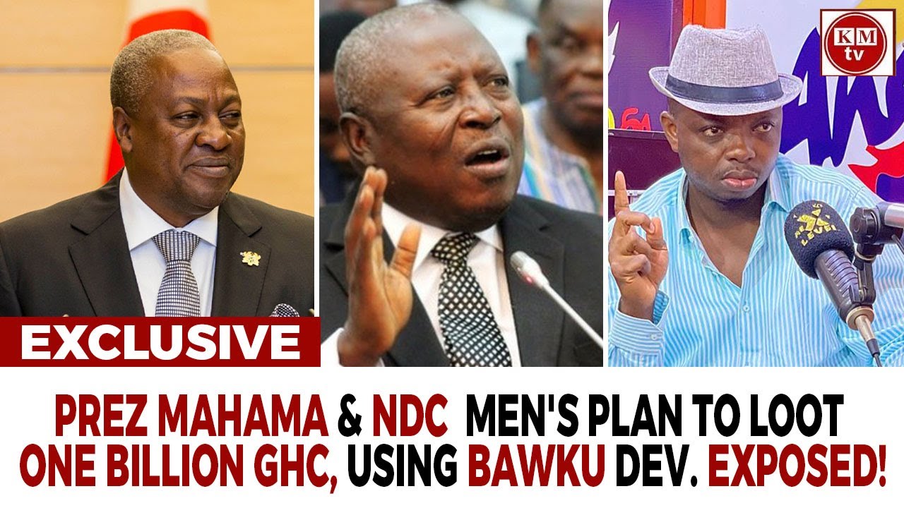 Martin Amidu Exposes Mahama's Plan To Loot One Billion GHC! - YouTube