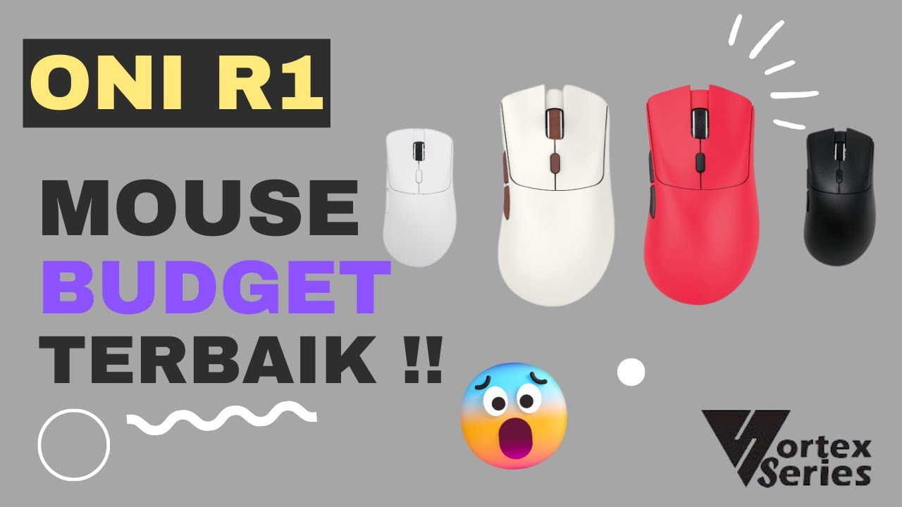Yang Merah Jangan Sampai Lepas 😈 - REVIEW MOUSE VORTEXSERIES ONI R1 ...