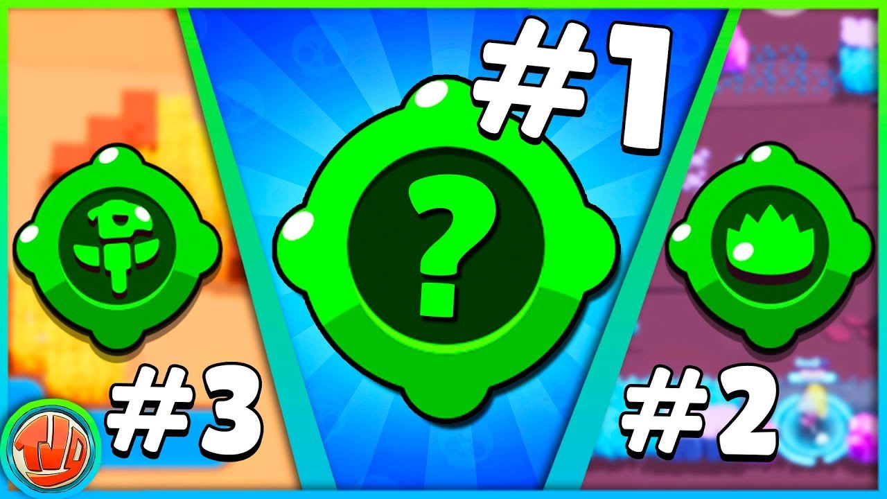 Top 10 BESTE GADGETS In BRAWL STARS!! - YouTube