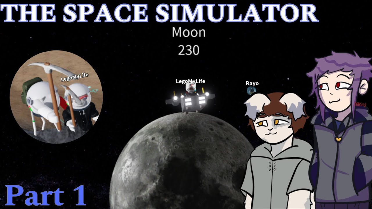 LETS EXPLORE SPACE with lego - The Space Simulator - Roblox - YouTube