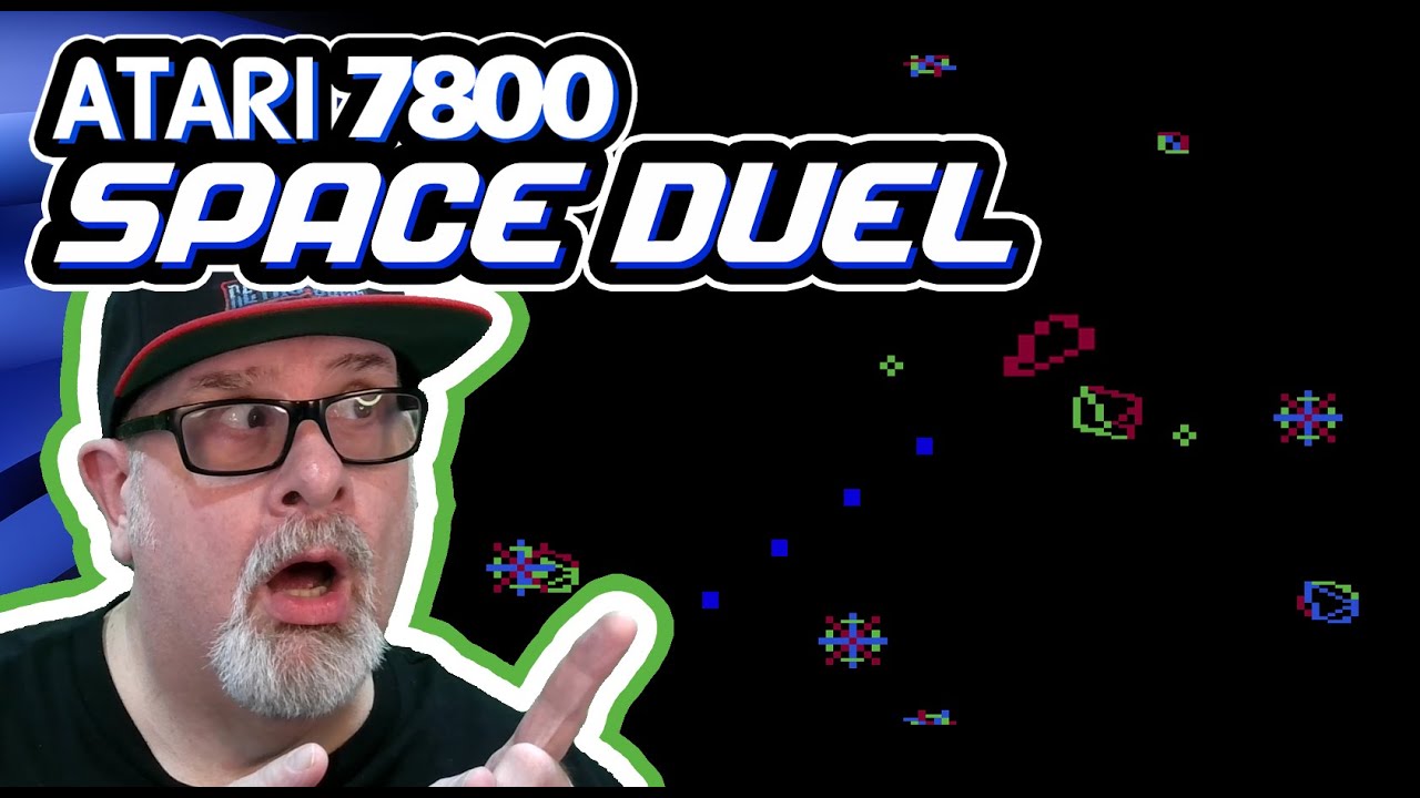SPACE DUEL on ATARI 7800 is Retro Bliss! - YouTube
