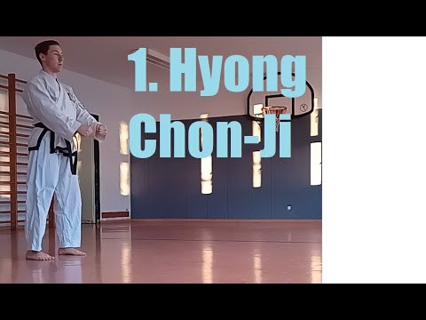 Chon-Ji Hyong | Traditional Taekwondo Form 1 | TKD | D1 | #shorts - YouTube