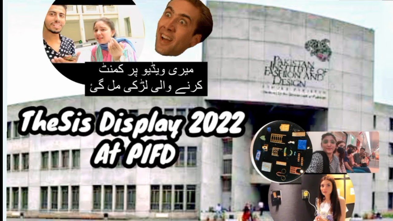 PIFD Thesis Display 2022 | Meet my die heart fan girl | pifd admission ...