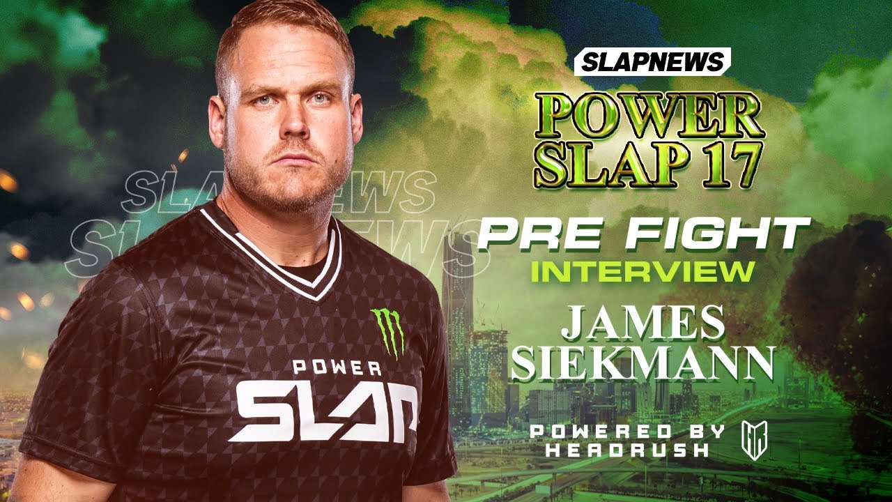 James Siekmann on Revenge, PowerSlap 17 & Brit Slap Clash - YouTube