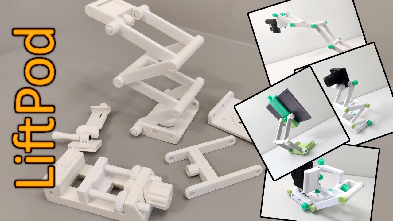 LiftPod Review - The Fully 3D Printed Utility Mount - YouTube
