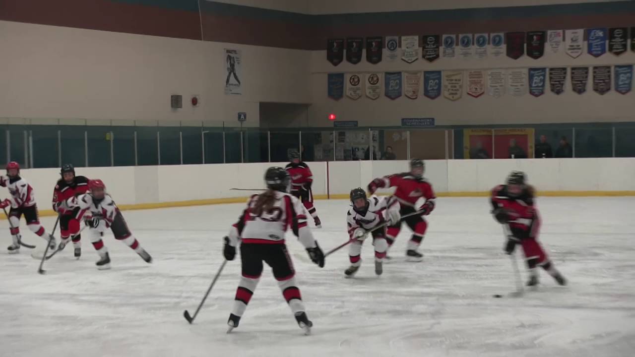 Surrey Falcons Peewee A vs Richmond Ravens Female Hockey, October 8 ...