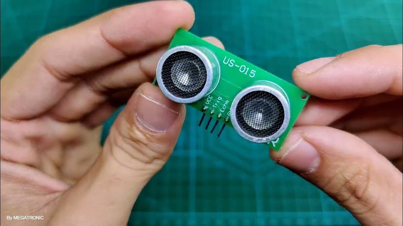 US015-K11 | US-015 Ultrasonic Distance Sensor Module - YouTube