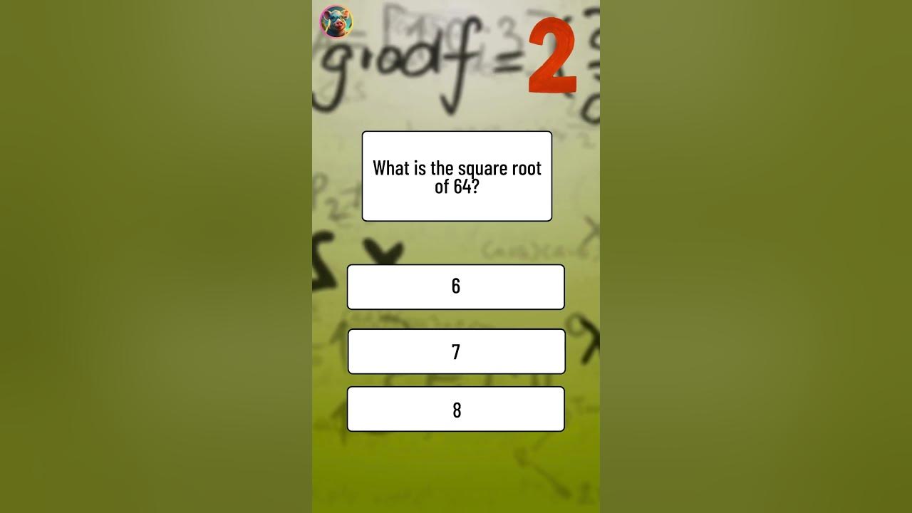 General Math Quiz | Test Your Math Skills! - YouTube