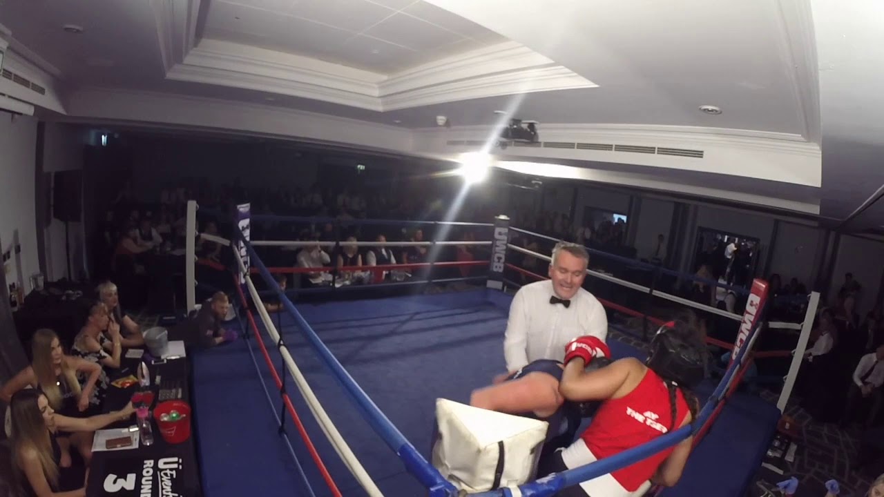Ultra White Collar Boxing | Nottingham | Aya The Tiger VS Hot Lips ...