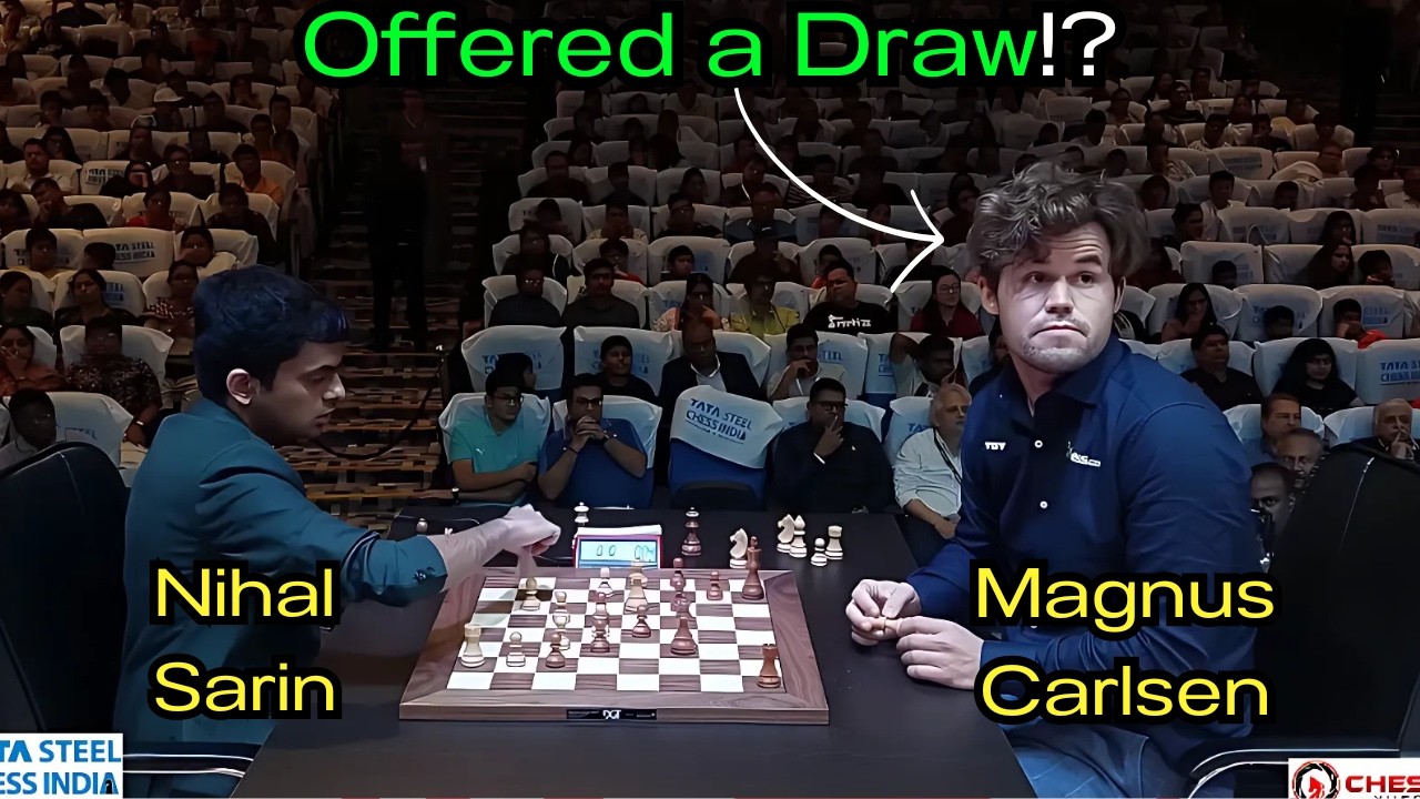 Can You GUESS Why Magnus Offered a Draw to Nihal? - YouTube
