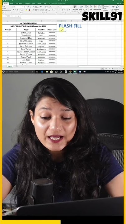 How to automatically fill data in excel with the help of cell pattern. - YouTube