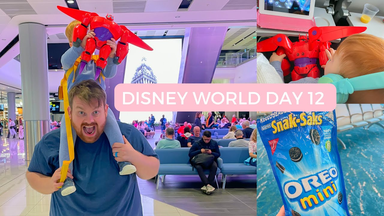 WALT DISNEY WORLD! Day 12 | Travel Day Home - YouTube