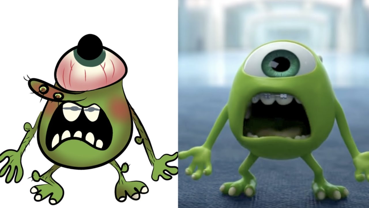 monsters university Clip drawing meme - scarers 2013 - monsters ...