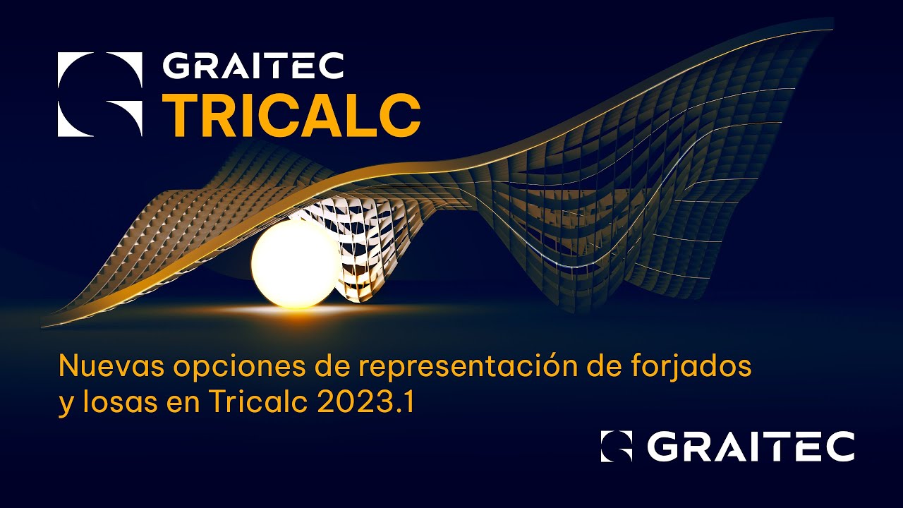 Nuevas opciones de representación de forjados y losas en Tricalc 2023.1 ...