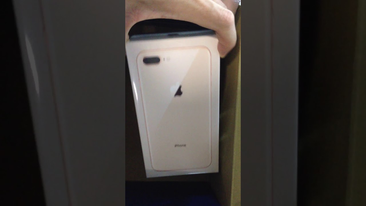 iPhone 8 Plus Open Box - YouTube