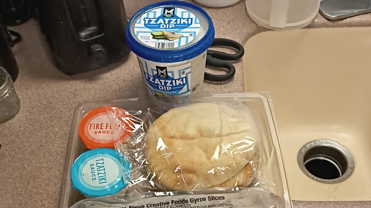 5 minutes make a GYRO kit is the bomb snack #leonardrroy - YouTube