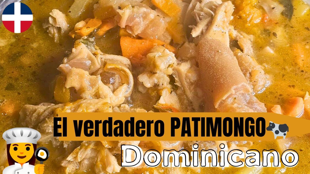 🔴EL VERDADERO PATIMONGO DOMINICANO 🔴 Receta paso a paso de Patimongo ...