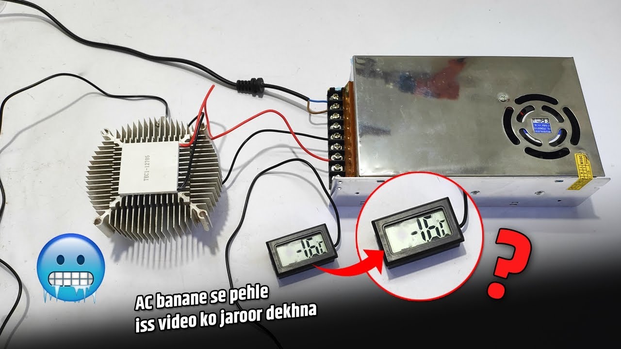 Peltier module temperature test | Peltier module | Experiment - YouTube