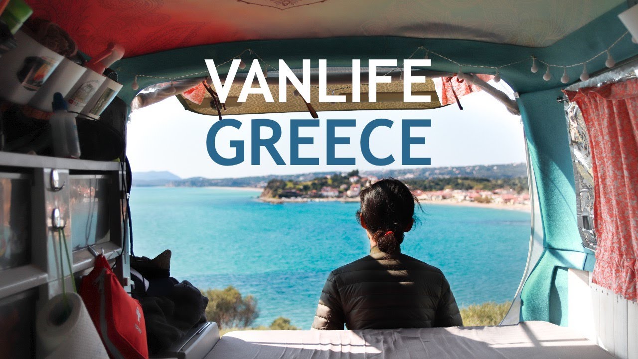 FREE CAMPING in GREECE | Surprising People You Meet - Van Life in ...