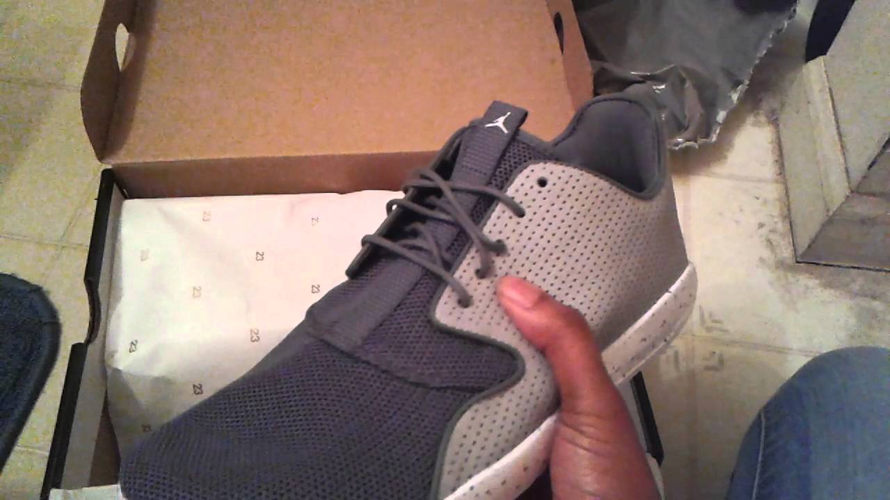 Air Jordan eclipse unboxing wolf grey /cool grey - YouTube